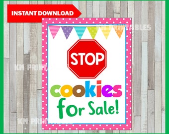 Cookie Booth Sign - Etsy