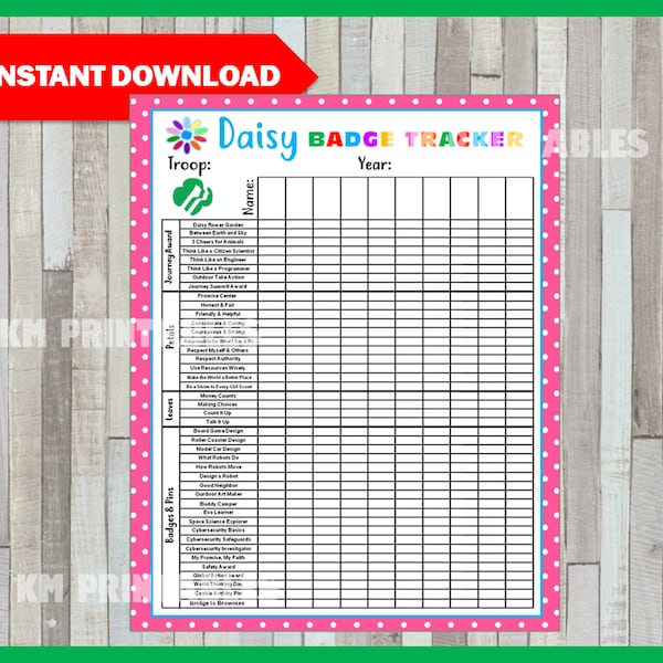 Girl Scout Planner - Etsy