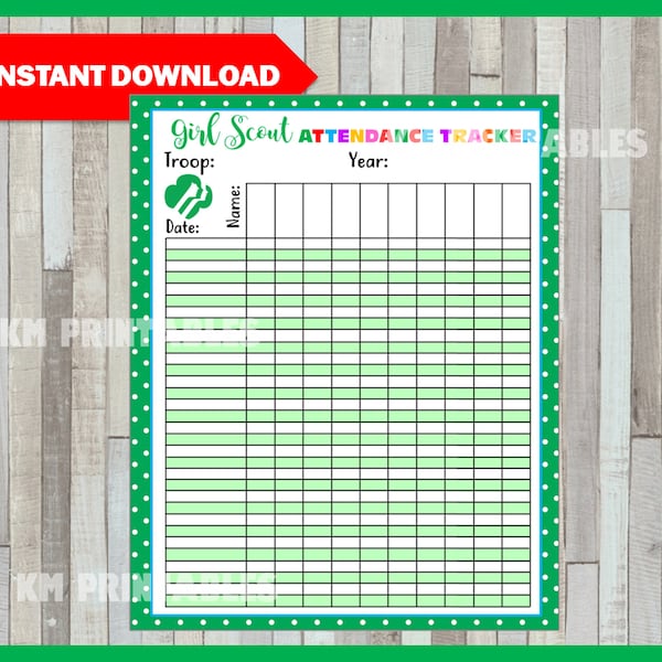Girl Scout Planner - Etsy