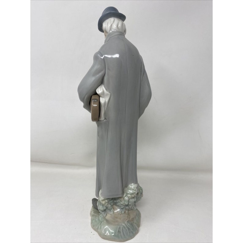 Lladro "old Man With Violin" Figurine #4622 - Mint - Etsy