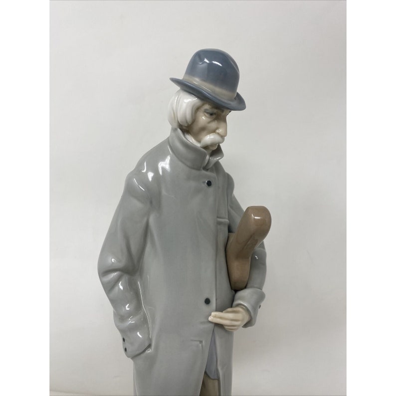 Lladro "old Man With Violin" Figurine #4622 - Mint - Etsy