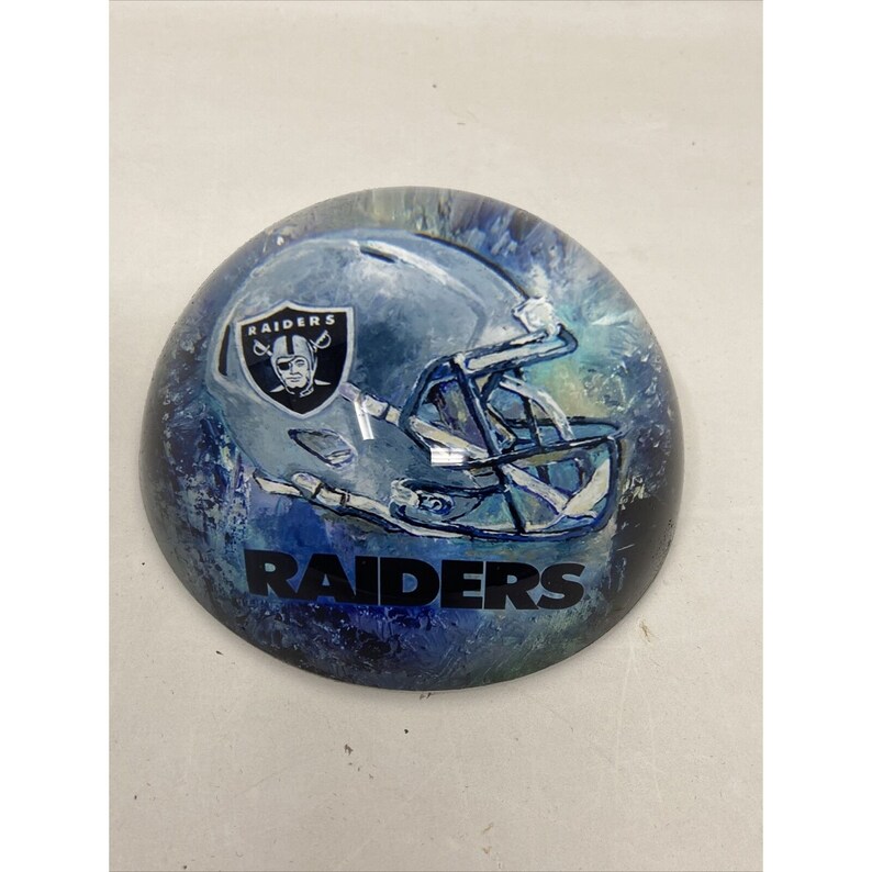 Las Vegas Raiders Team Pride Dome Paper Weight - Etsy