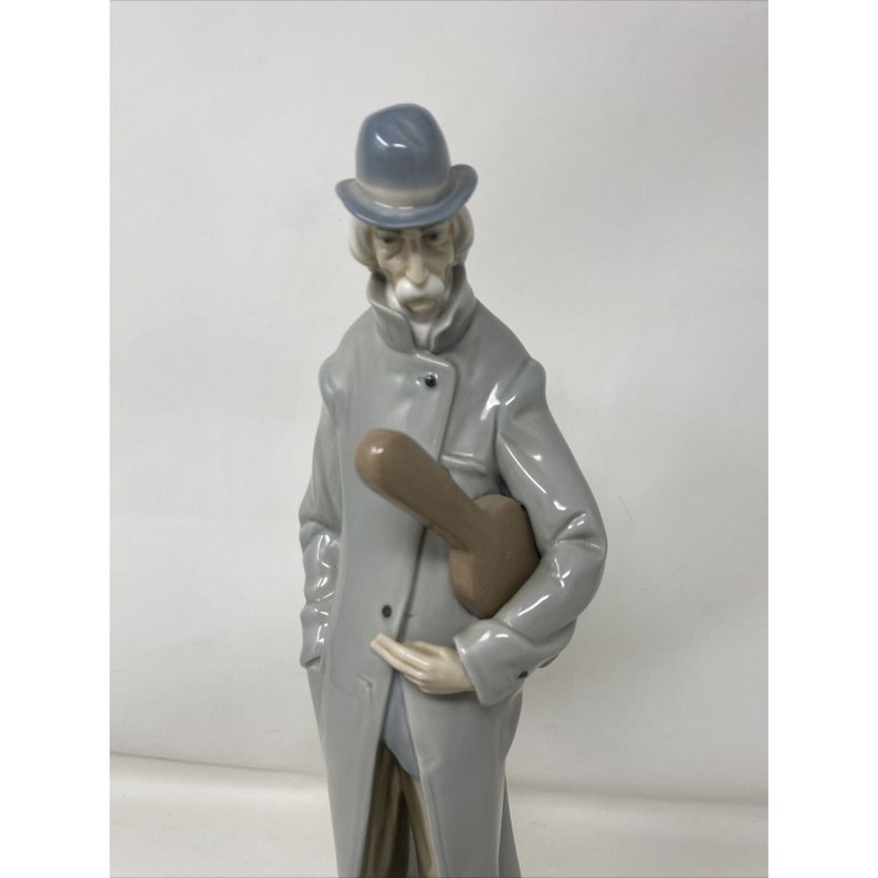 Lladro "old Man With Violin" Figurine #4622 - Mint - Etsy