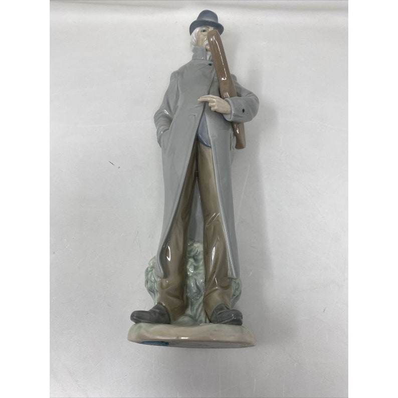 Lladro "old Man With Violin" Figurine #4622 - Mint - Etsy
