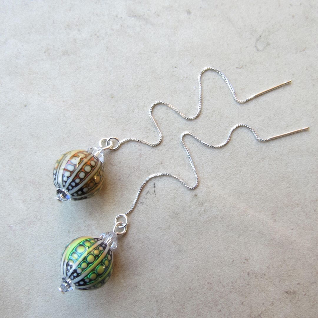 Multi-color Changing Mirage Mood Bead Sterling Silver Threader - Etsy