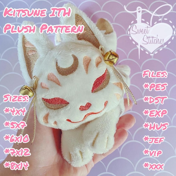 Kitsune Plush - Etsy
