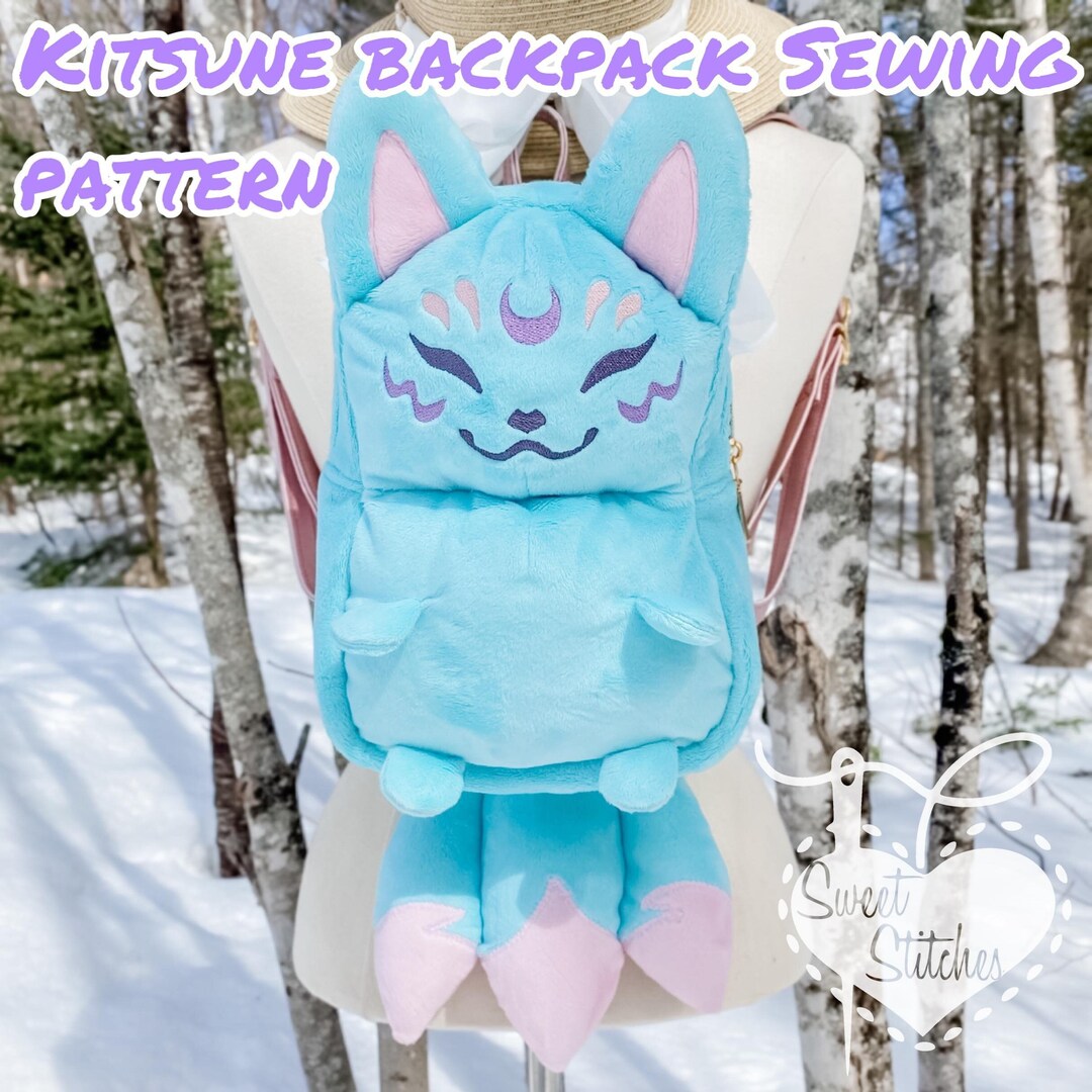 Kitsune Mini Backpack SEWING Pattern - Etsy