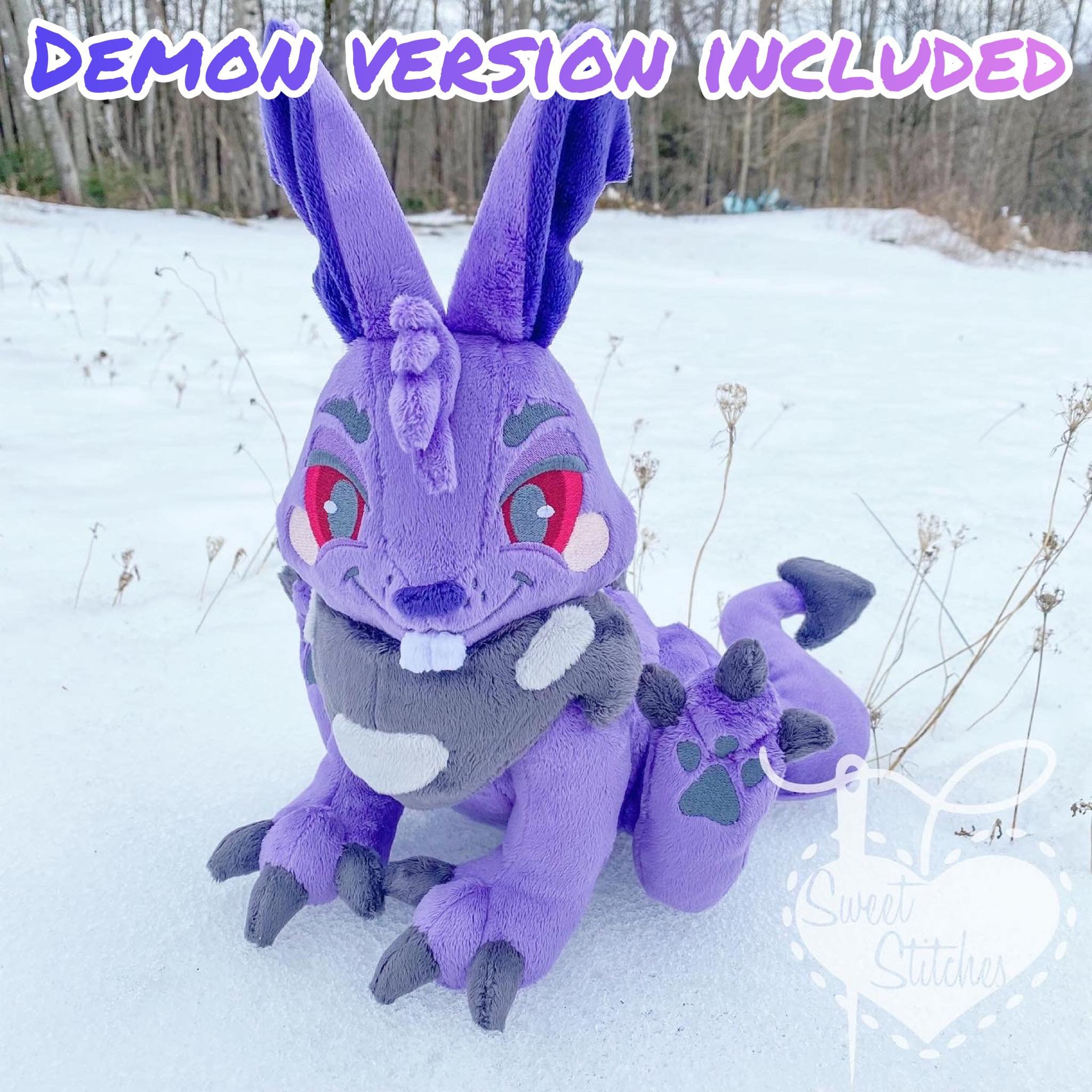 Sitting Bunny 12inch Plush Sewing Pattern Included Face - Etsy