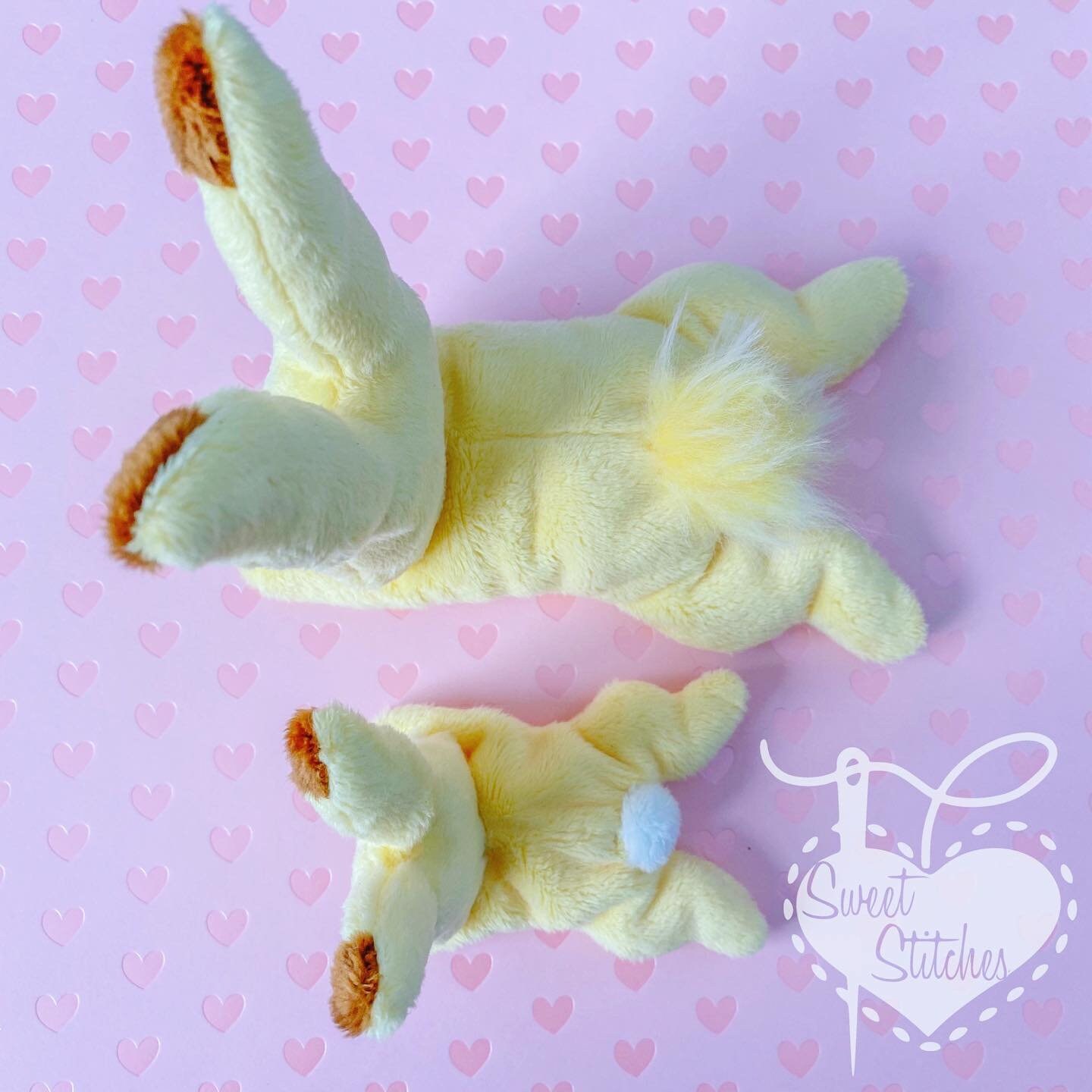 Bunny Bean ITH Plush Embroidery Pattern - Etsy