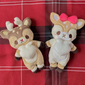 Cuddle Cutie Deer ITH Plush Embroidery Pattern Digital Download - Etsy