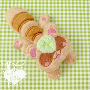 Tanuki ITH Bean Plush Pattern Embroidery Plush Pattern - Etsy