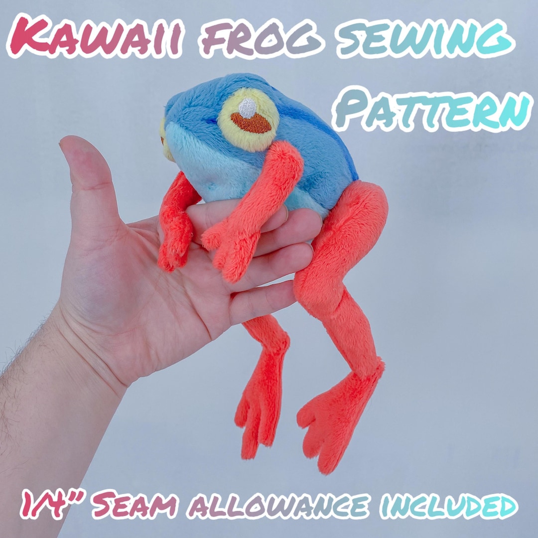 Kawaii Frog Sewing Pattern - Etsy