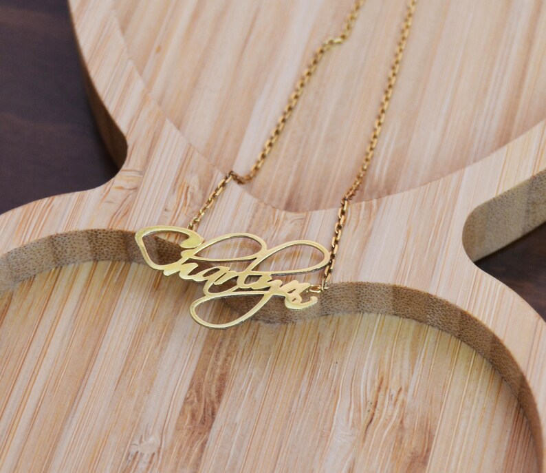 Name Necklace Personalized Name Necklace Custom Name - Etsy