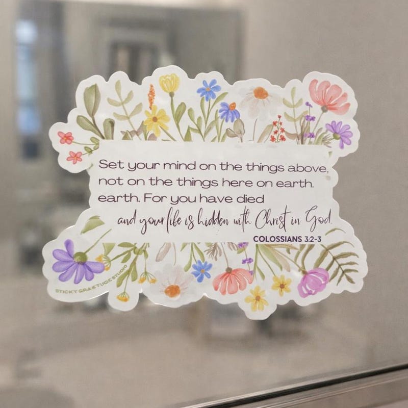 Religious Window Clings - Etsy UK