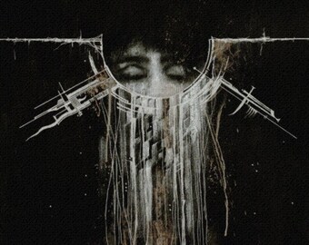 Grim Reaper Alchemy Sigil Black Metal Dark Art Skeleton - Etsy