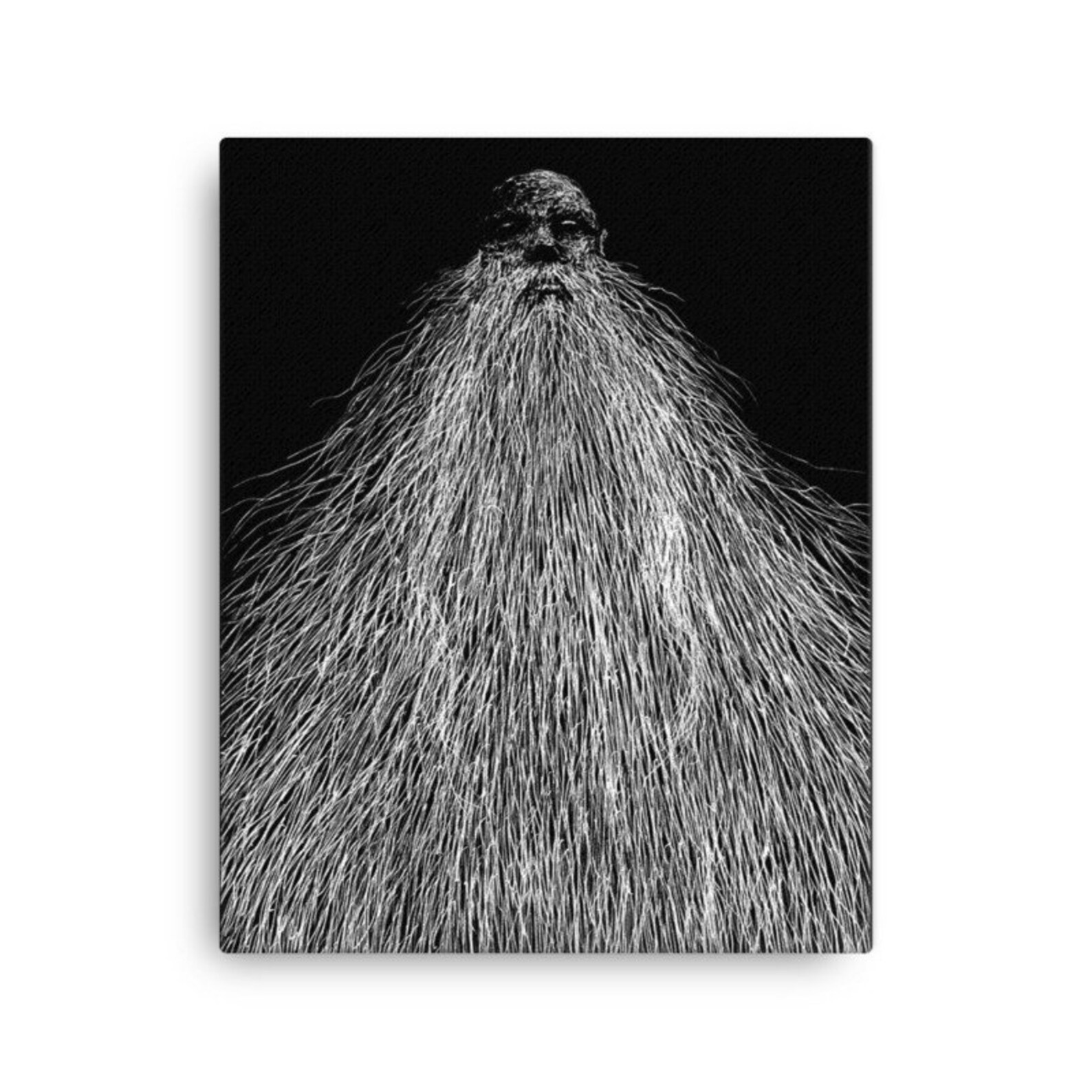 Doom Beard, Wizard, Doom Rock, Stoner Rock, Heavy Metal, Pen and Ink ...