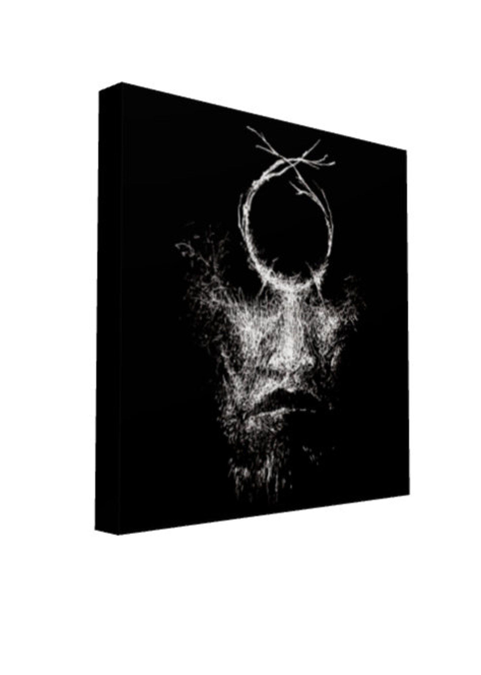 High Contrast Face Pen and Ink Graphic Design Sketch - Etsy