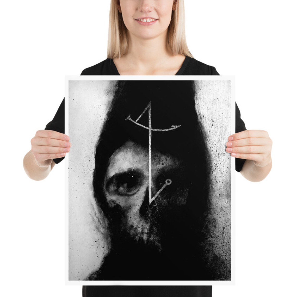 Grim Reaper, Alchemy, Sigil, Black Metal, Dark Art, Skeleton, Skull Art ...