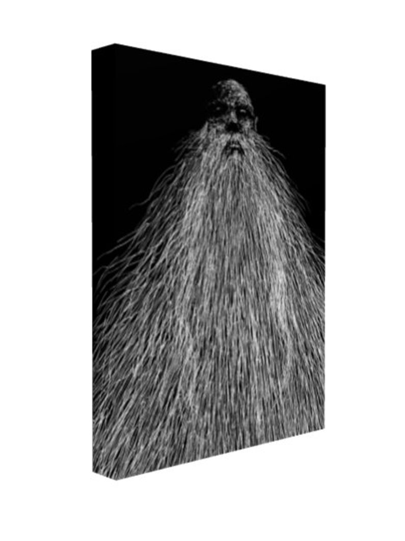 Doom Beard, Wizard, Doom Rock, Stoner Rock, Heavy Metal, Pen and Ink ...