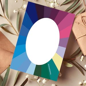 Color Analysis Kit Frames Passepartout - 80 Colors for Season - Diy and ...