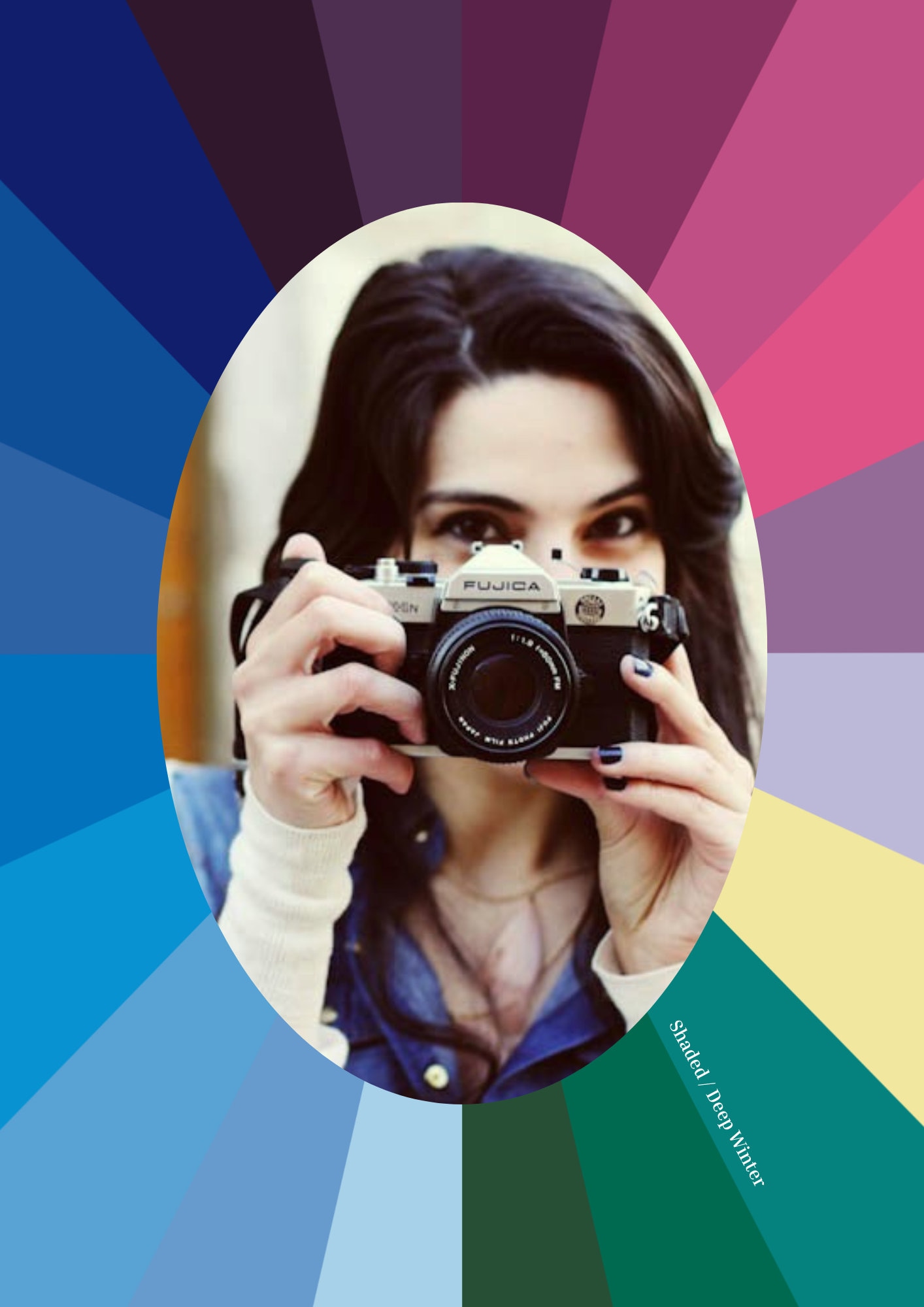 Color Analysis Kit Frames Passepartout - 80 Colors for Season - Diy and ...