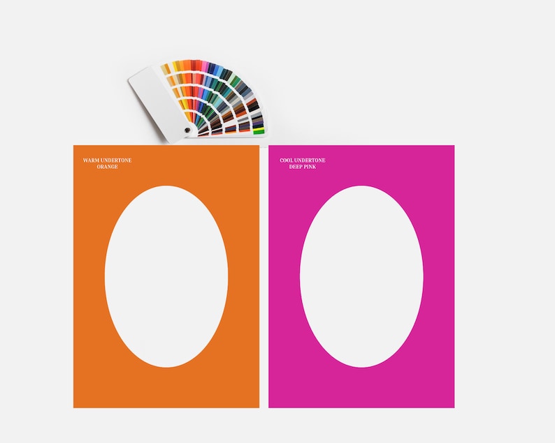 Color Analysis Kit Frames Passepartout Diy and Image Consultant ...