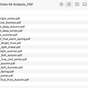 THE ORIGINAL Color Analysis Passepartout Frame Kit - 80 Colors for ...