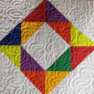 Multi-colored Table Runner, Twin Bed Runner - Etsy