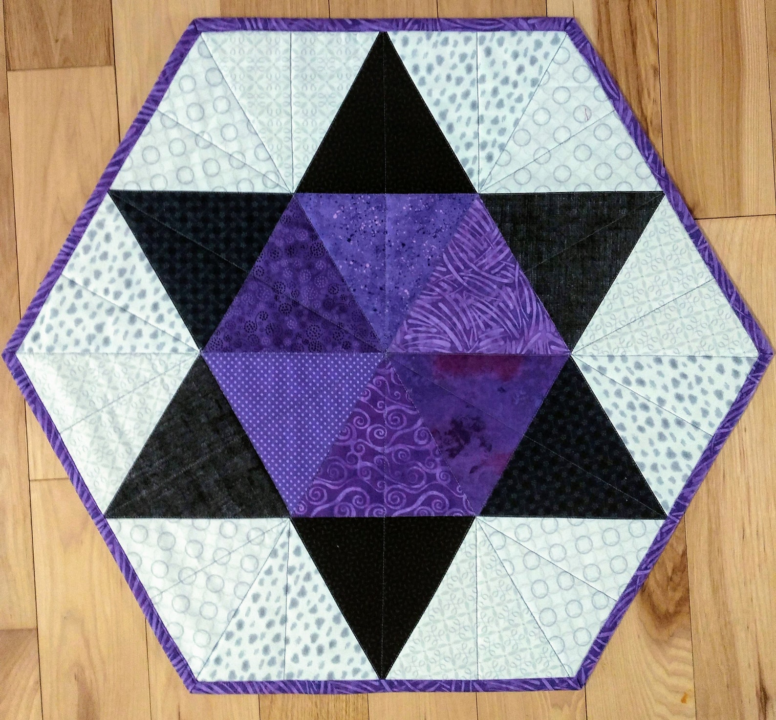 PDF Pattern for Hexagon Table Topper - Etsy