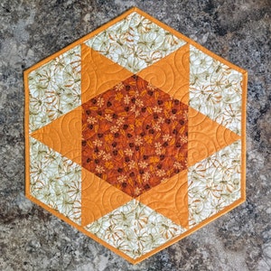 PDF Pattern for Hexagon Table Topper - Etsy