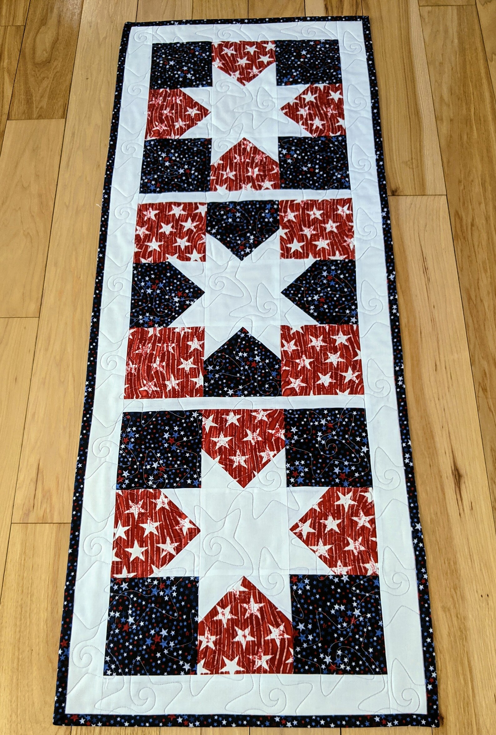 DIGITAL Pattern for Star Light Star Bright Table Runner PDF - Etsy
