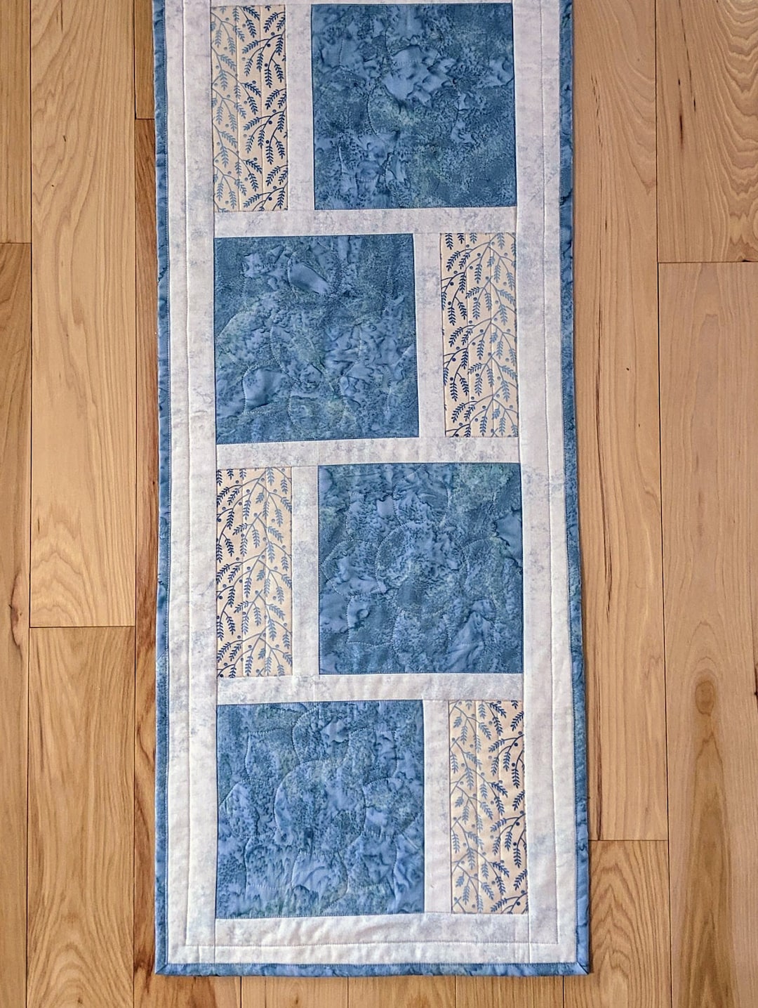 PDF Pattern for Quilted Table Runner, Beginning Project - Etsy