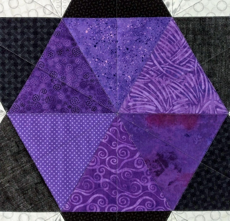 PDF Pattern for Hexagon Table Topper - Etsy Australia