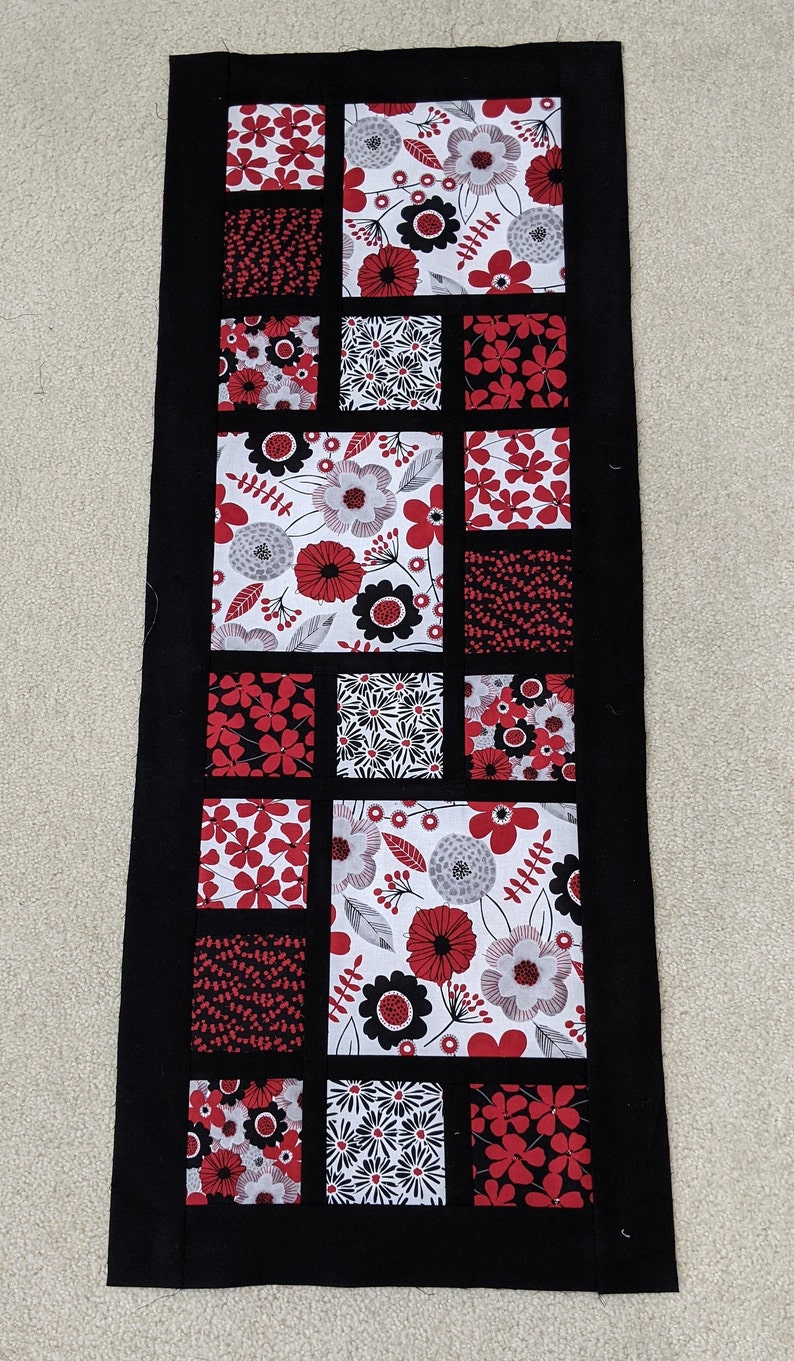 PDF Pattern for Window Pane Table Runner, DIGITAL Pattern - Etsy