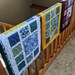 Quilted Table Runner, Window Pane Runner - Etsy