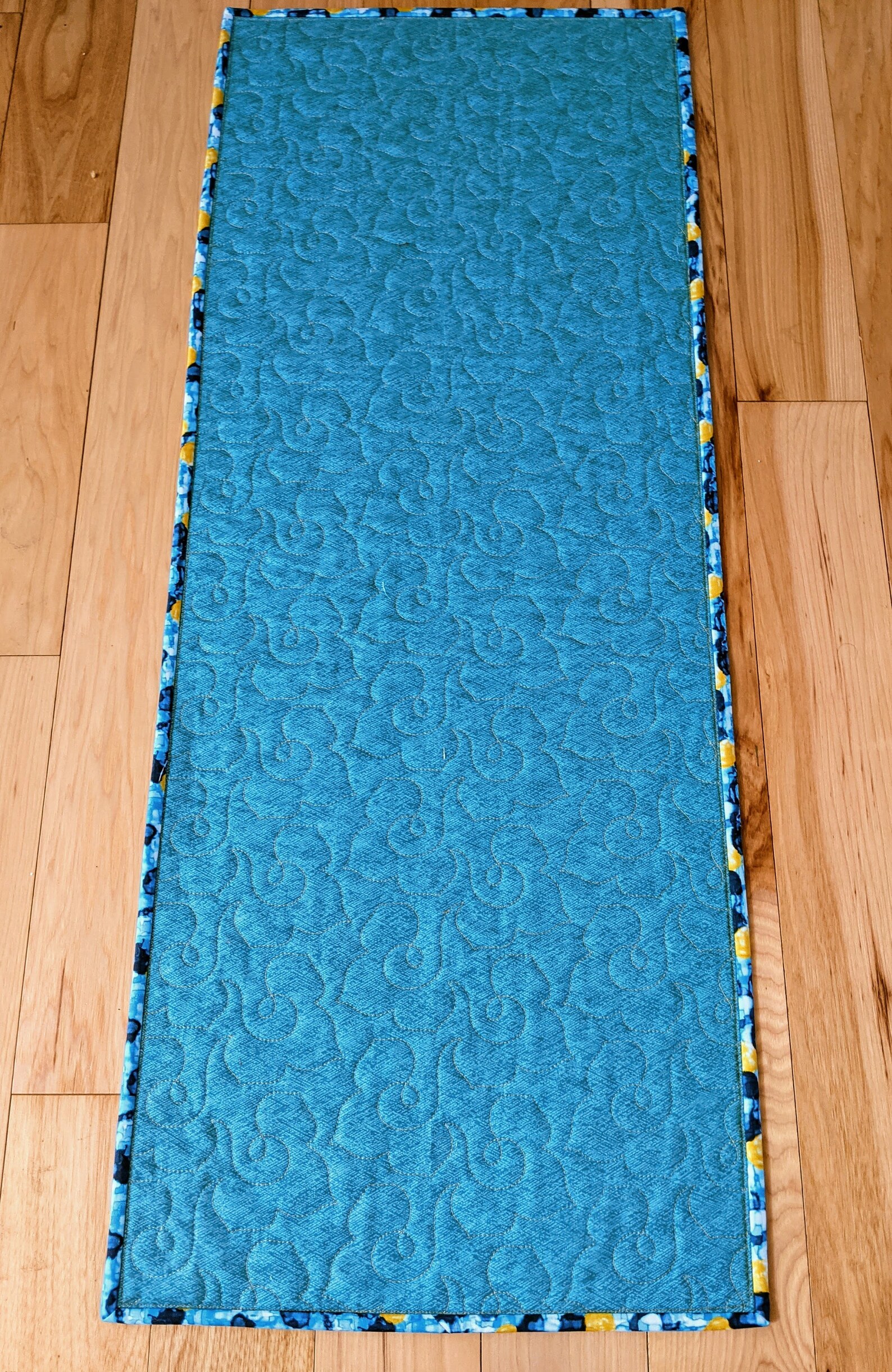 Quilted Table Runner Window Pane Runner | Etsy