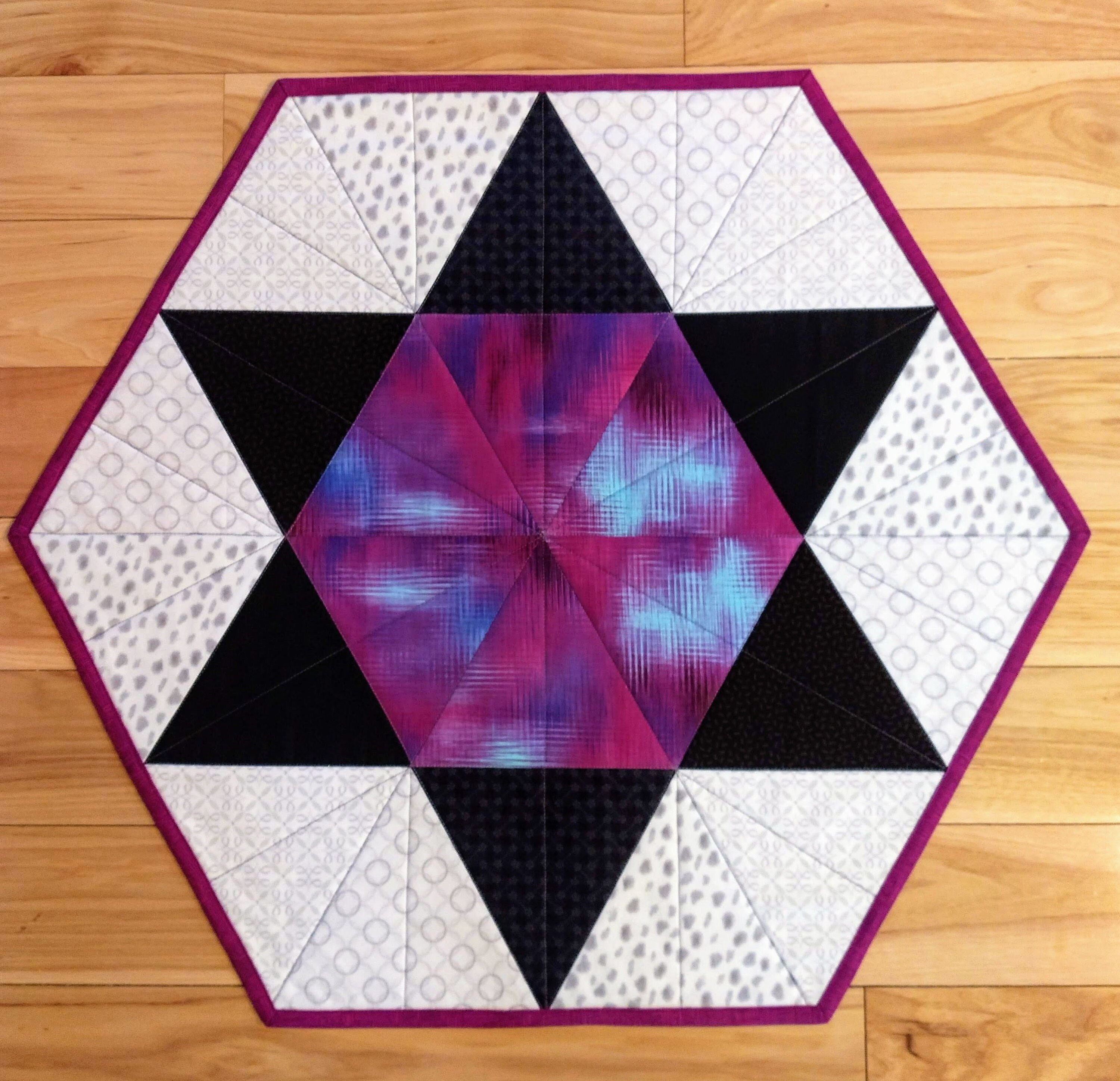 PDF Pattern for Hexagon Table Topper - Etsy