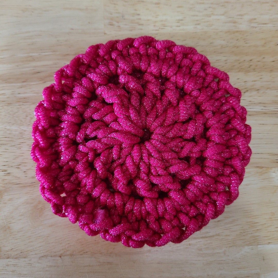 Dish Scrubbie, Double Layer Nylon Non-scratch, Vegetable Scrubbie, Non ...