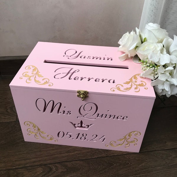 Quinceanera Card Box - Etsy