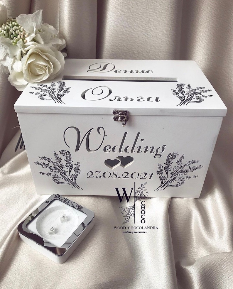 Personalised Wedding Card Box Boho Wedding Post Box Wedding - Etsy