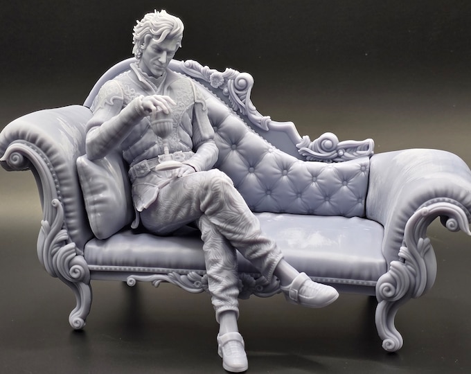 Astarion Baldur's Gate 3 3D Printed Figure/statue/model Kit - Etsy