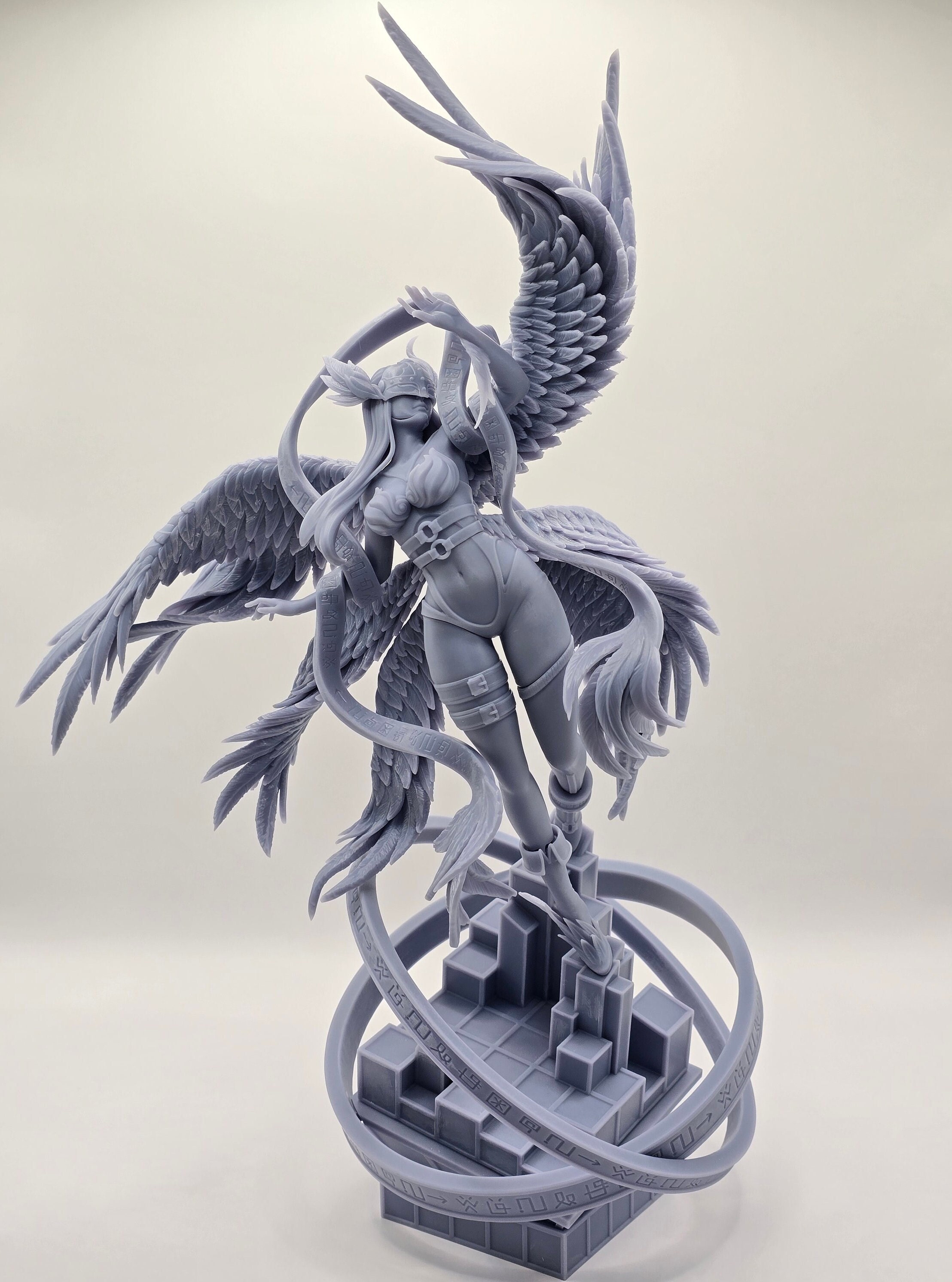 Angewomon Digimon 3D Printed Model Kit - Etsy