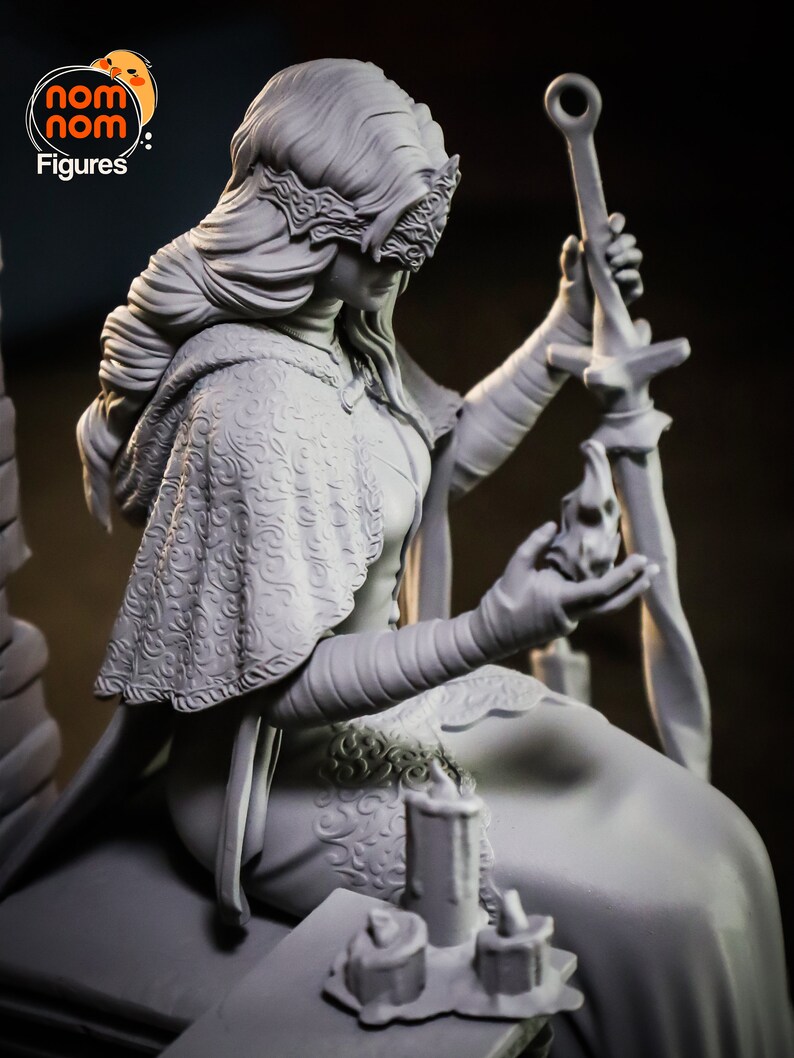 Fire Keeper Dark Souls III 3D Printed Figure/statue/model Kit - Etsy