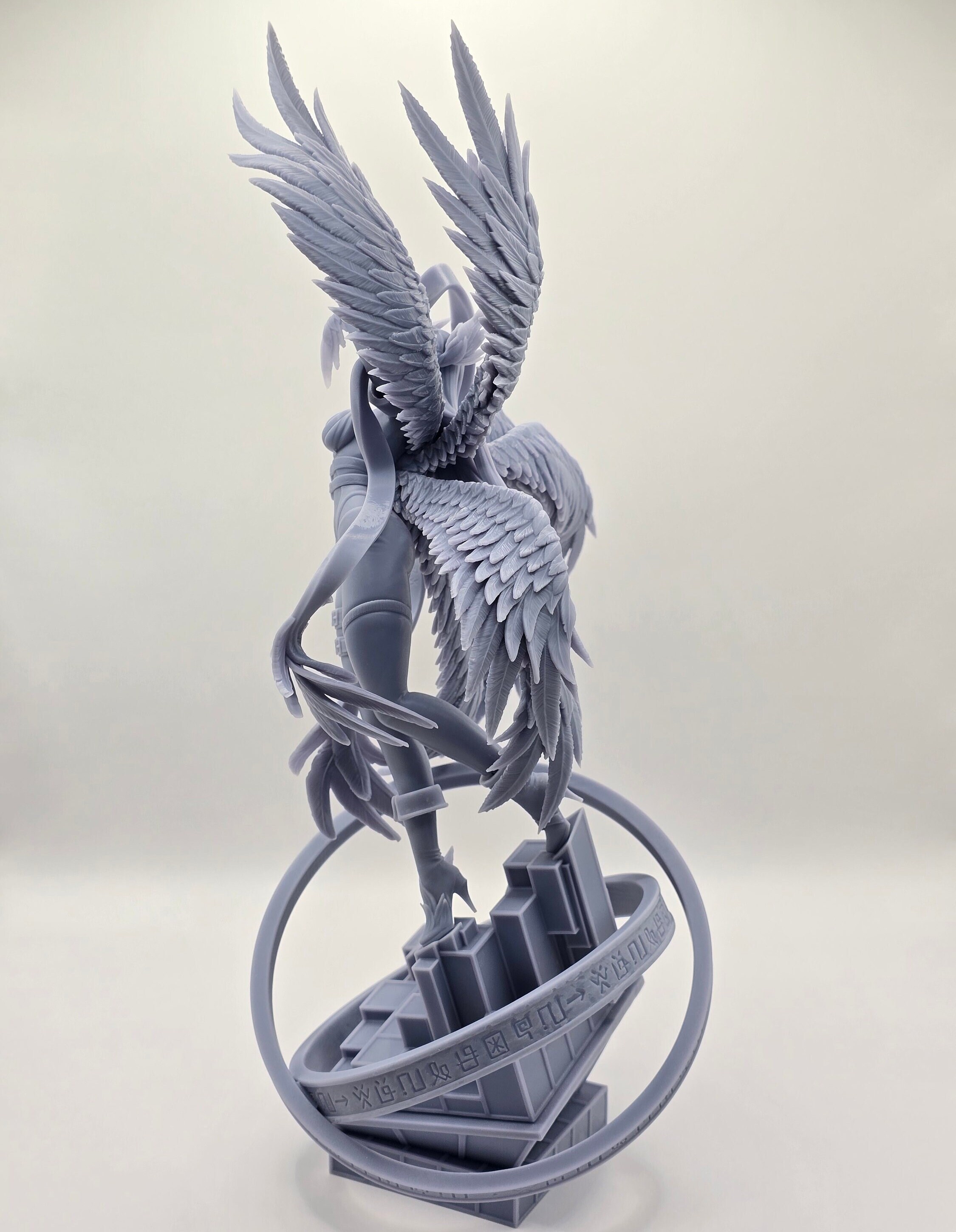 Angewomon - Digimon 3D Printed Model Kit - Etsy