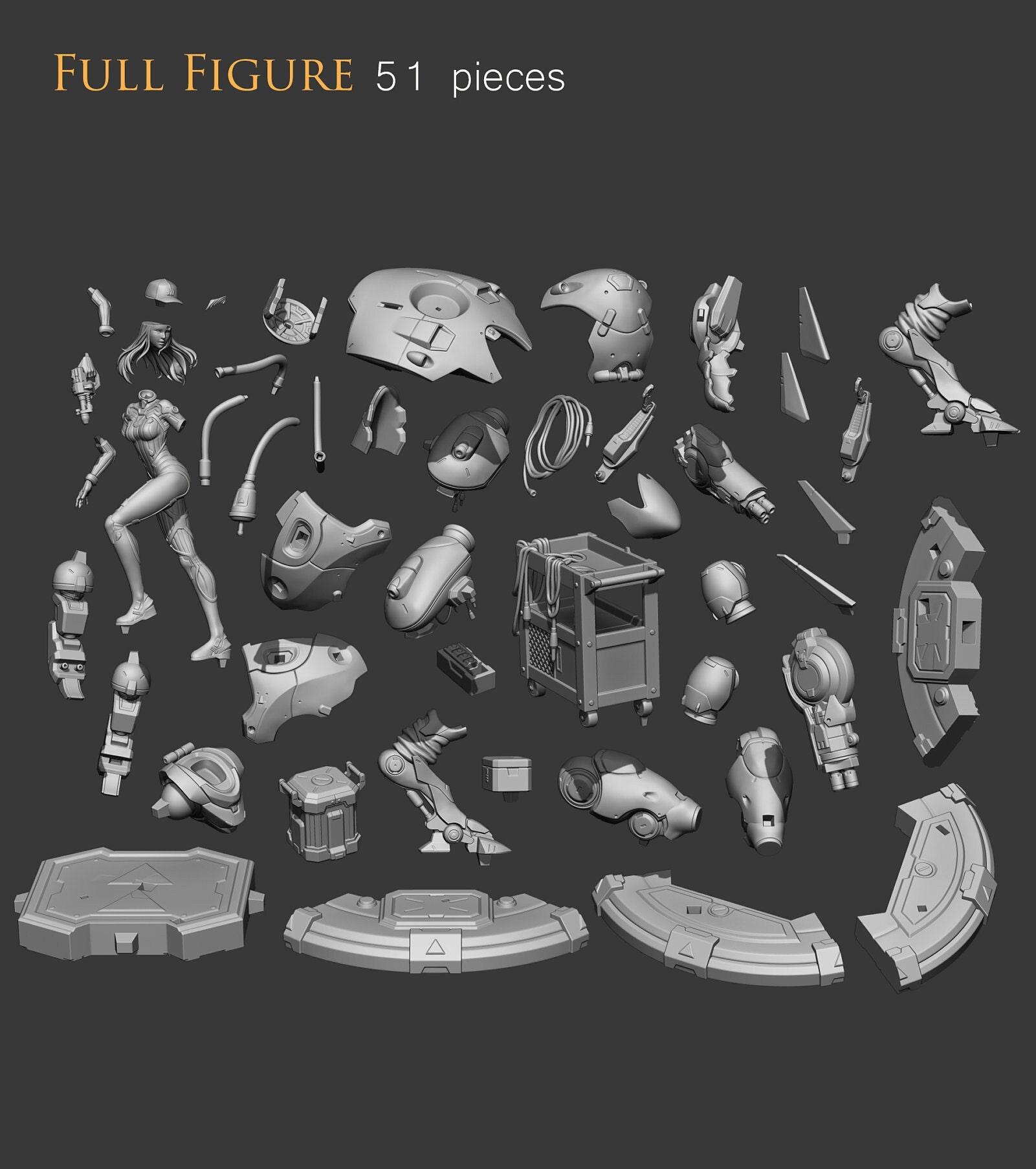 Dva - Overwatch 3D Printed Figure/statue/model Kit - Etsy