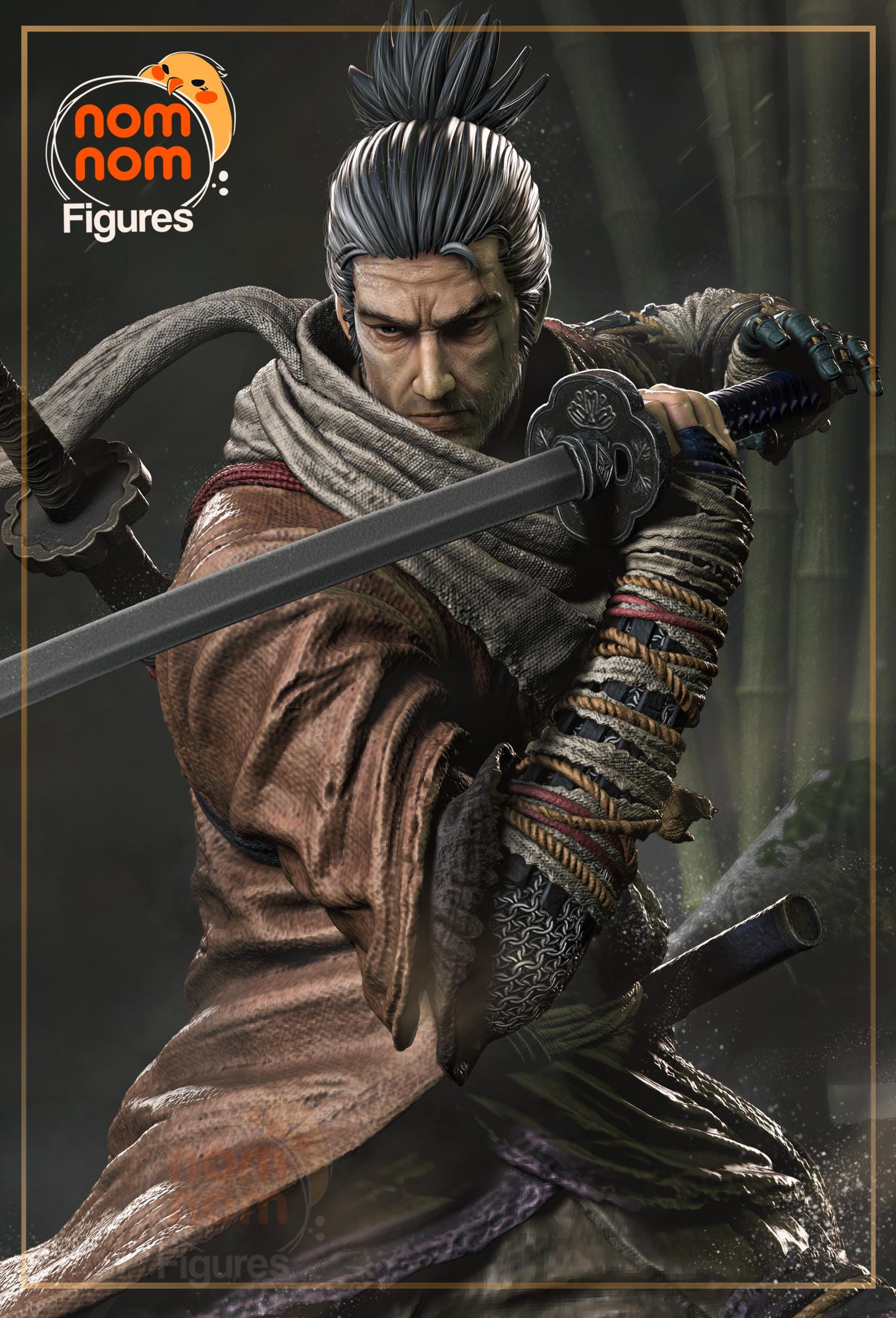 Sekiro - Sekiro: Shadows Die Twice 3D Printed Figure/statue/model Kit ...