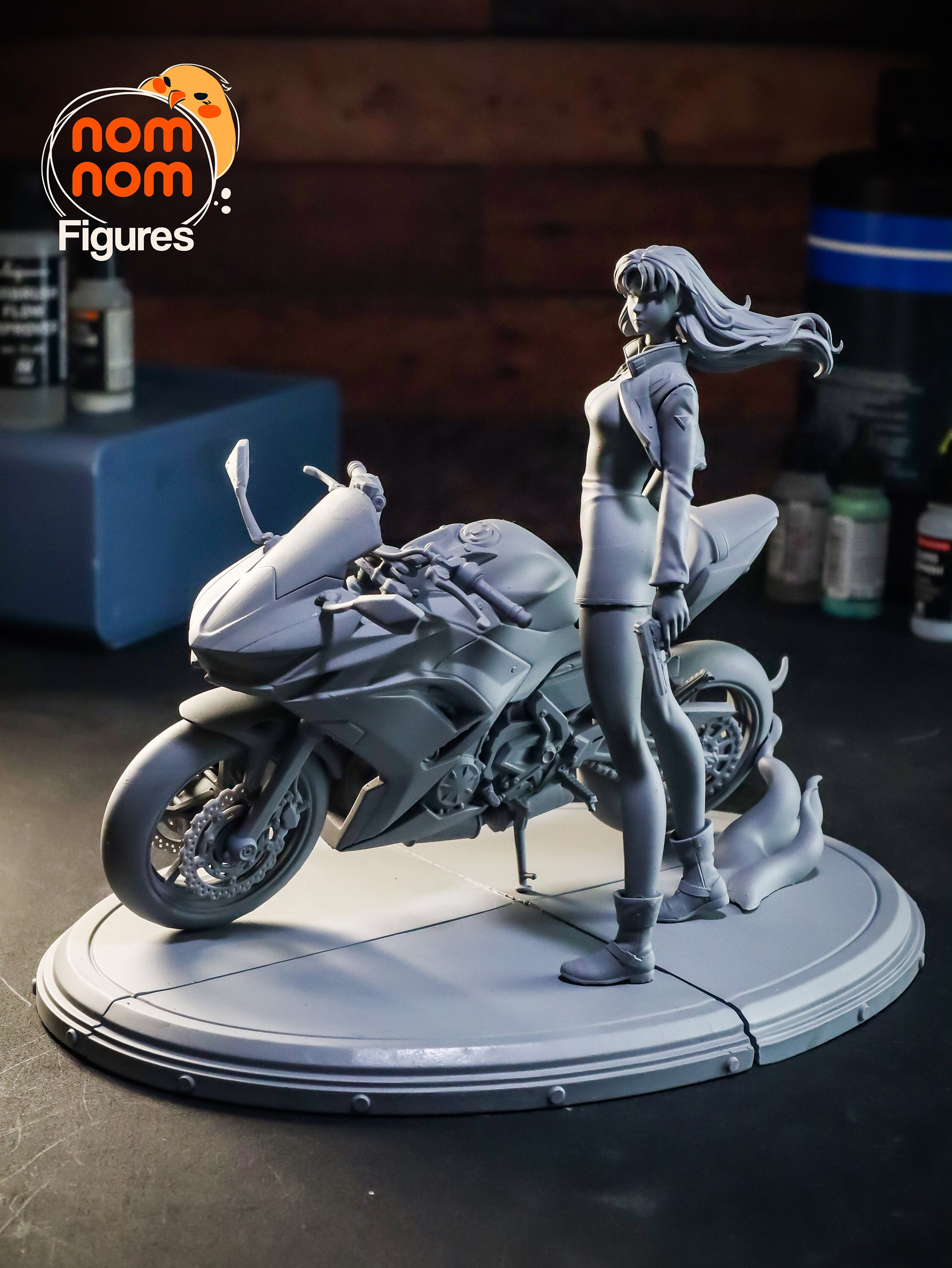 Misato Neon Genesis Evangelion 3D Printed Figure/statue/model Kit - Etsy