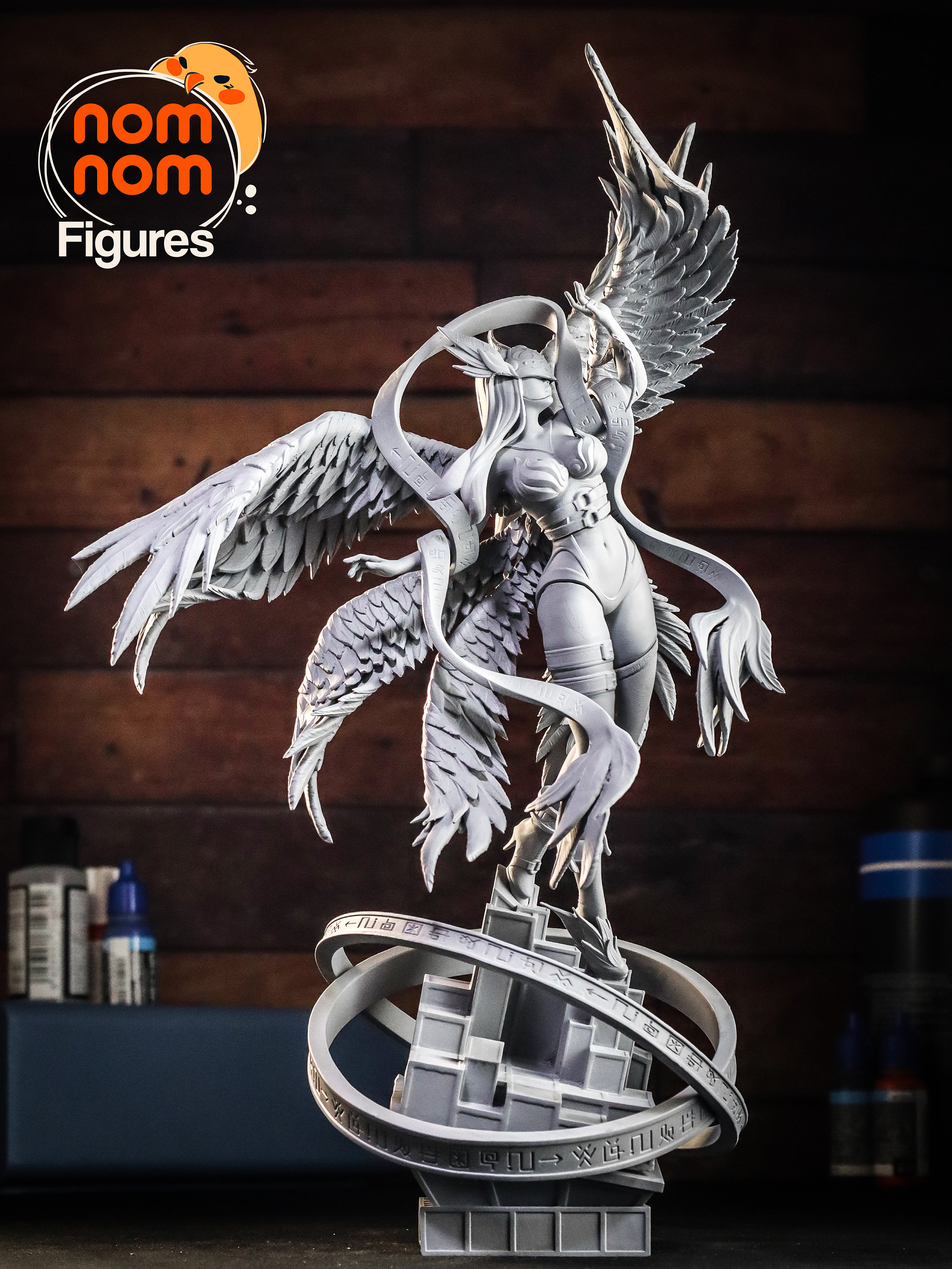 Angewomon Digimon 3D Printed Model Kit - Etsy UK