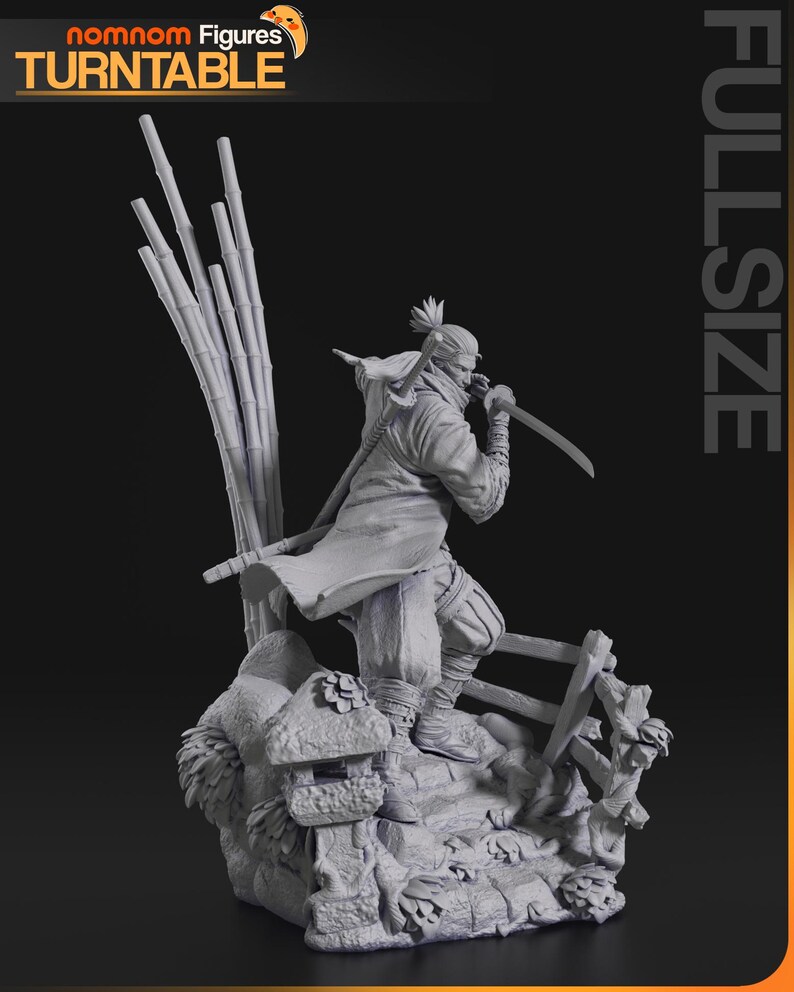 Sekiro - Sekiro: Shadows Die Twice 3D Printed Figure/statue/model Kit ...