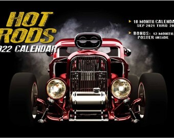 Hot Rods Calendar | Etsy